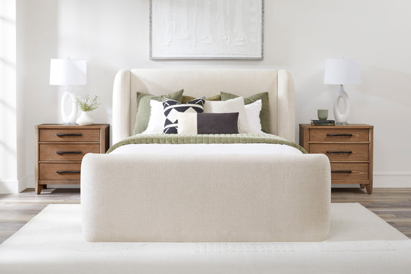 SHILOH - WHITE MOCHA Queen Bed 5/0 - Parker House Furniture