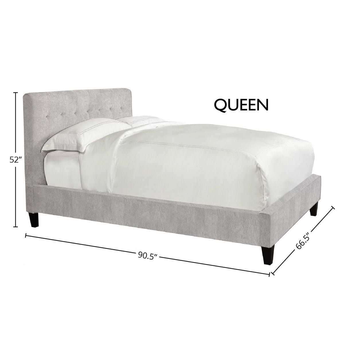 JODY - PORCELAIN Queen Bed 5/0 (Natural) - Parker House Furniture