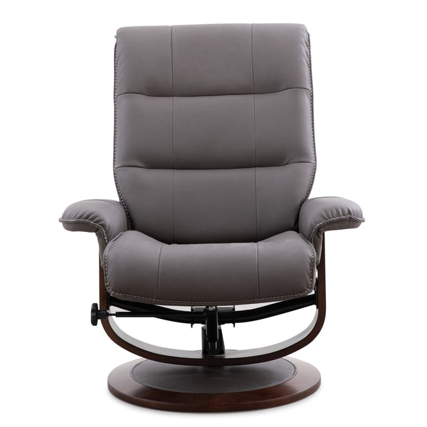KNIGHT - HAZE Manual Reclining Swivel Chair and Ottoman - Parker House ...